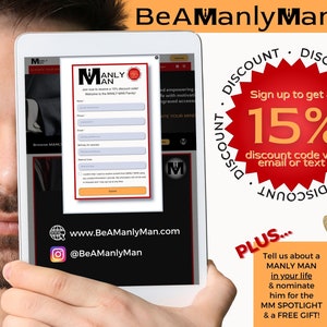 The MAN CARD | Laser-engraved With Positive Masculine Character Traits ...