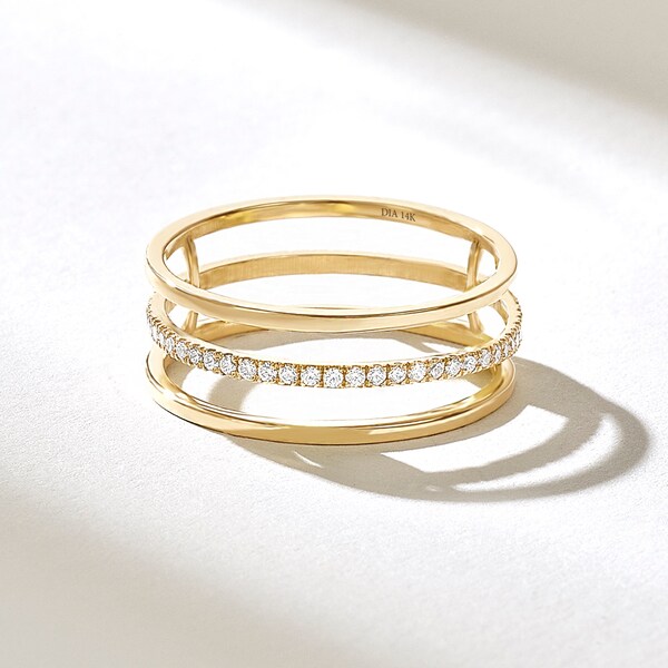 Gold Spinner Ring - Etsy