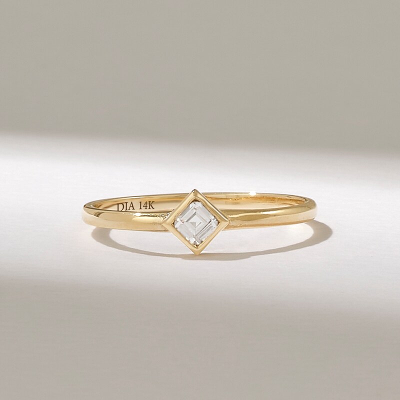 Tiny Engagement Ring - Etsy