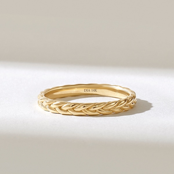 Wheat Pattern Ring - Etsy