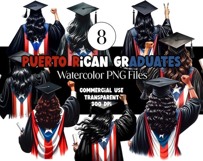 Puerto Rican Grad Cap Design | CARDSTOCK Printed Cap Topper | Puerto ...