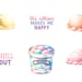 Watercolor Ice Cream Clipart Summer Clipart Truck Ice Cream Scoop Ice ...