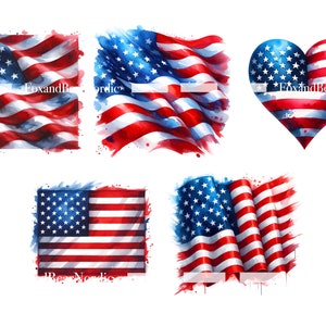 American Flag PNG Fourth 4th of July PNG Usa PNG Freedom Patriot 4th of ...