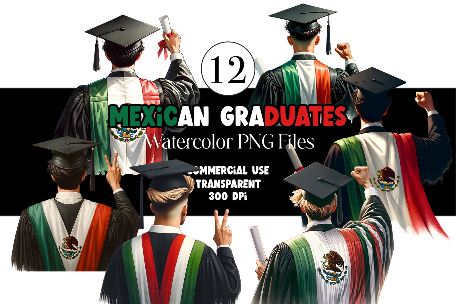 Mexican Graduation PNG Graduation Clipart College Graduation PNG ...