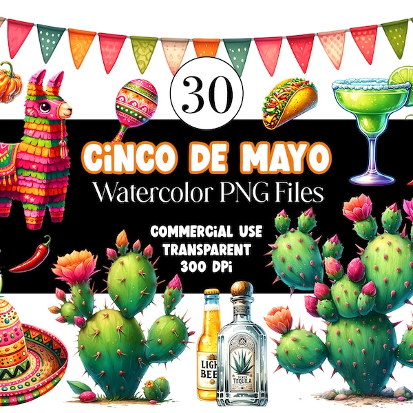 Cinco De Mayo Clipart - Etsy