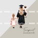 Watercolor Mama Graduation PNG Doctor Graduation Clipart Graduation ...