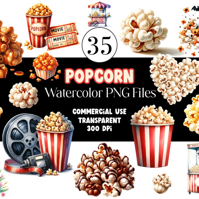 Movie Clip Art - Etsy