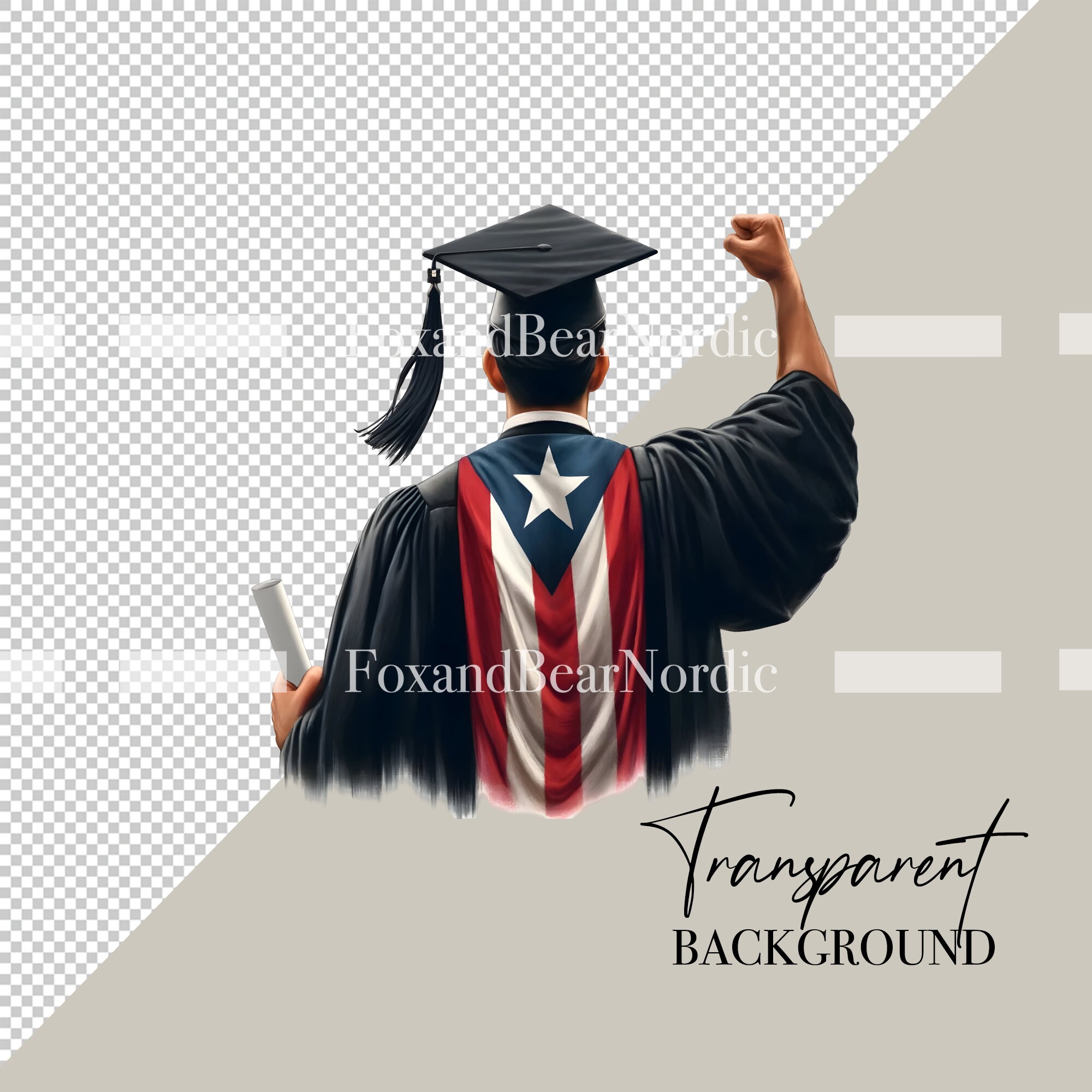 Puerto Rican Graduation PNG Graduation Clipart Graduation Boy PNG ...