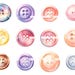 Watercolor Crochet Clipart Button Clipart Sewing Clipart Crochet PNG ...