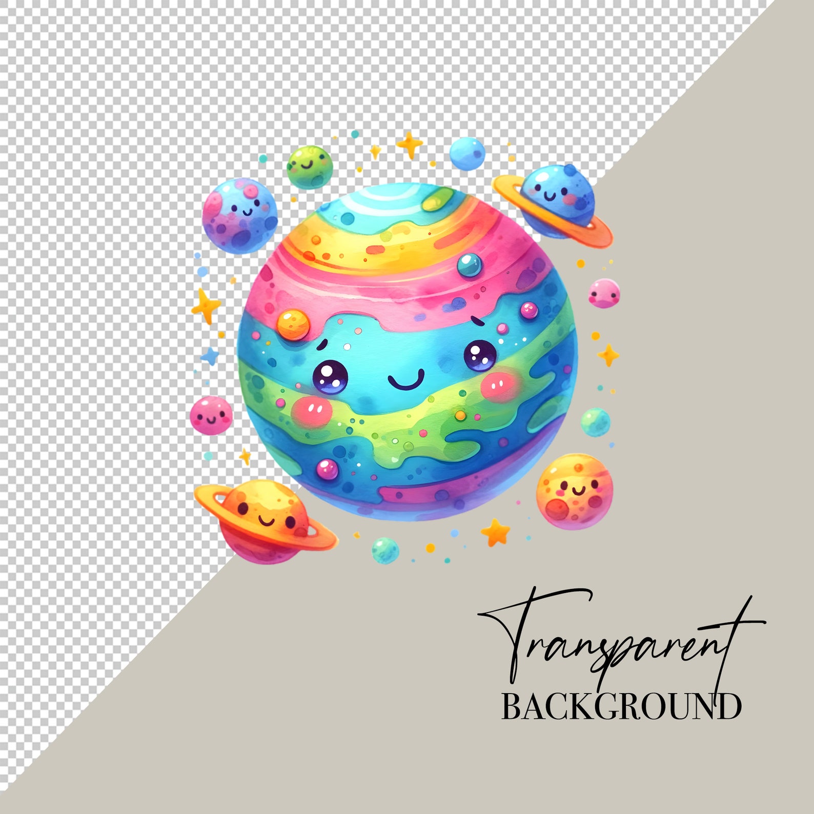 Outer Space PNG Galaxy Clipart Astronaut Clipart Space - Etsy