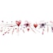 Valentine Border Watercolor Border Clipart Valentine Graphics ...