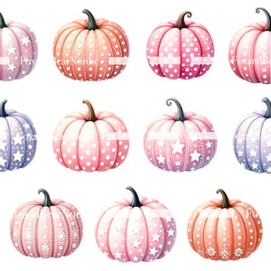 Pastel Halloween Clipart Plaid Pumpkin PNG Pumpkin Clipart Pink ...