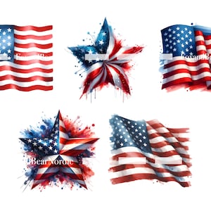 American Flag PNG Fourth 4th of July PNG Usa PNG Freedom Patriot 4th of ...