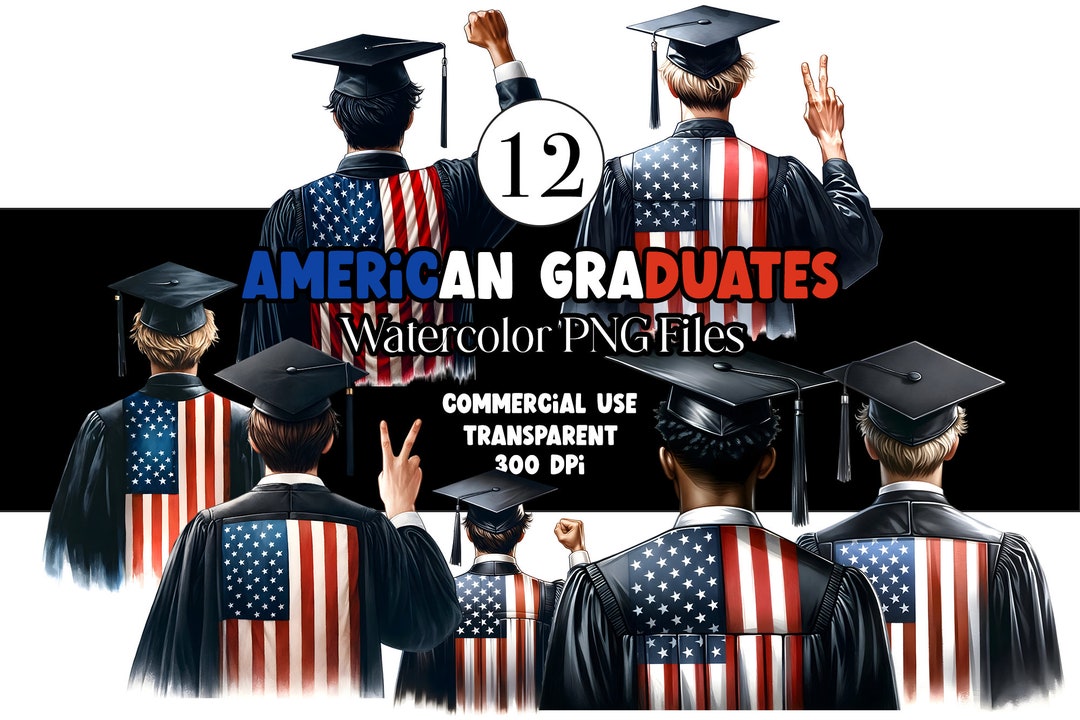 Watercolor Graduation PNG Doctor Graduation Clipart Graduation 2026 ...