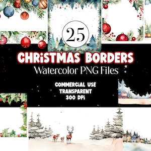 Christmas Border Frame Wreath Christmas Clipart Christmas Ornament Png ...