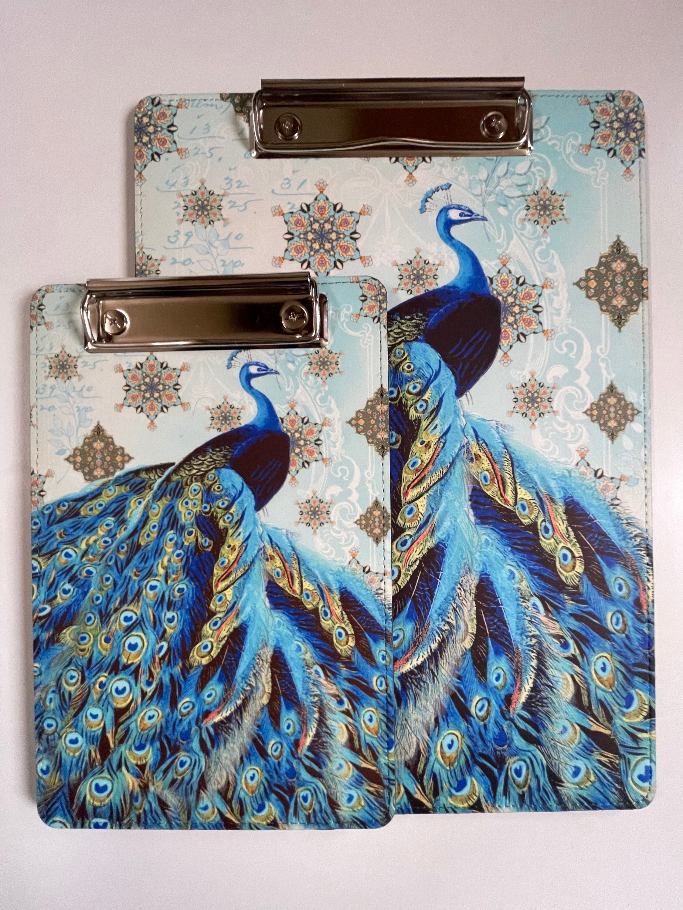 Peacock Blue Clipboard A4 & A5 Sizes, Document Board, Office Stationery ...