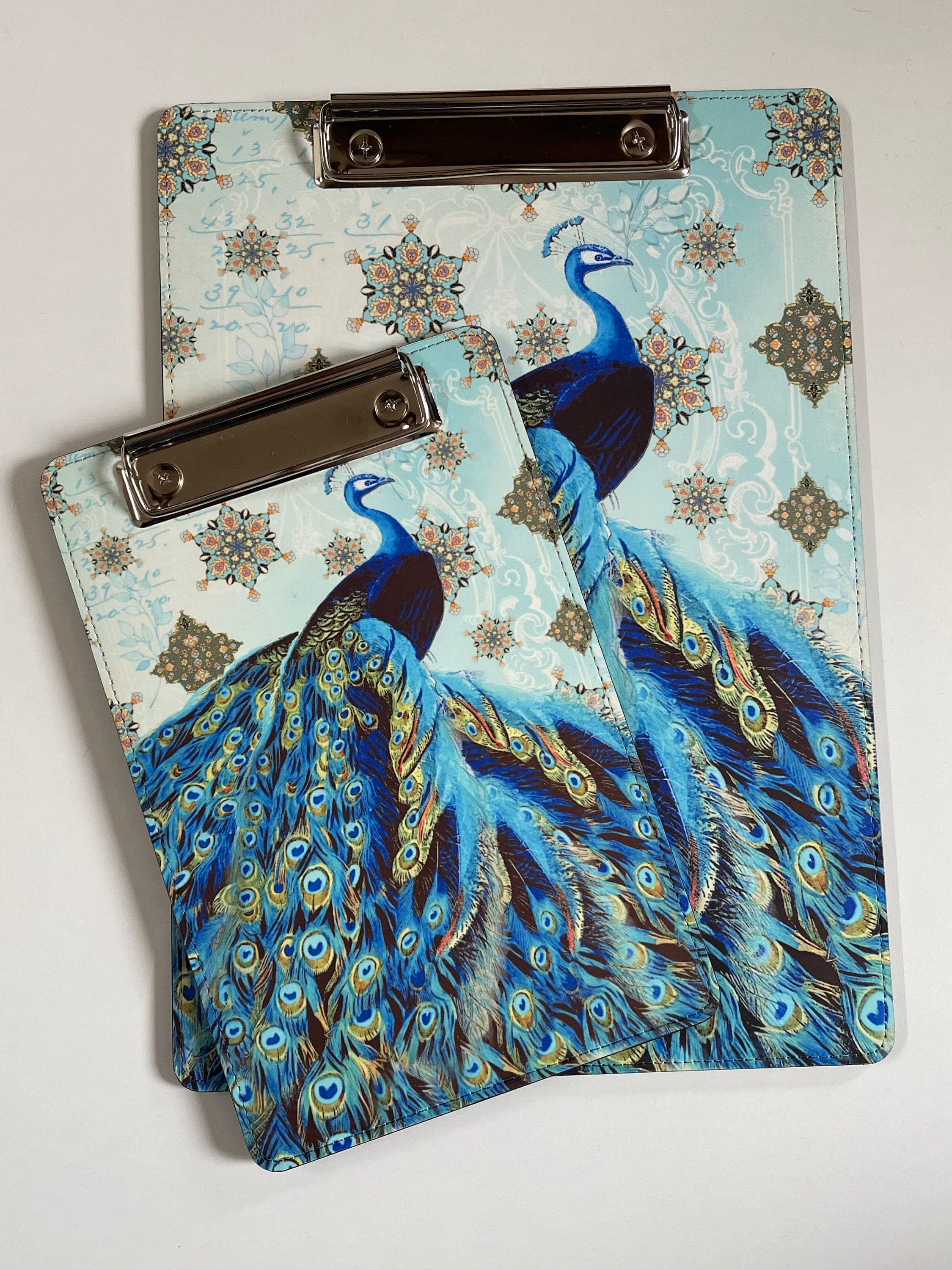 Peacock Blue Clipboard A4 & A5 Sizes, Document Board, Office Stationery ...