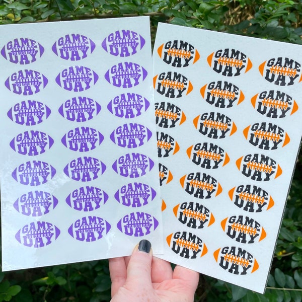 Game Day Face Tattoos - Etsy