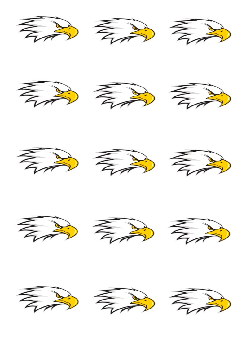 Custom School Spirit Tattoos Temporary Tatsyour Mascot Your - Etsy