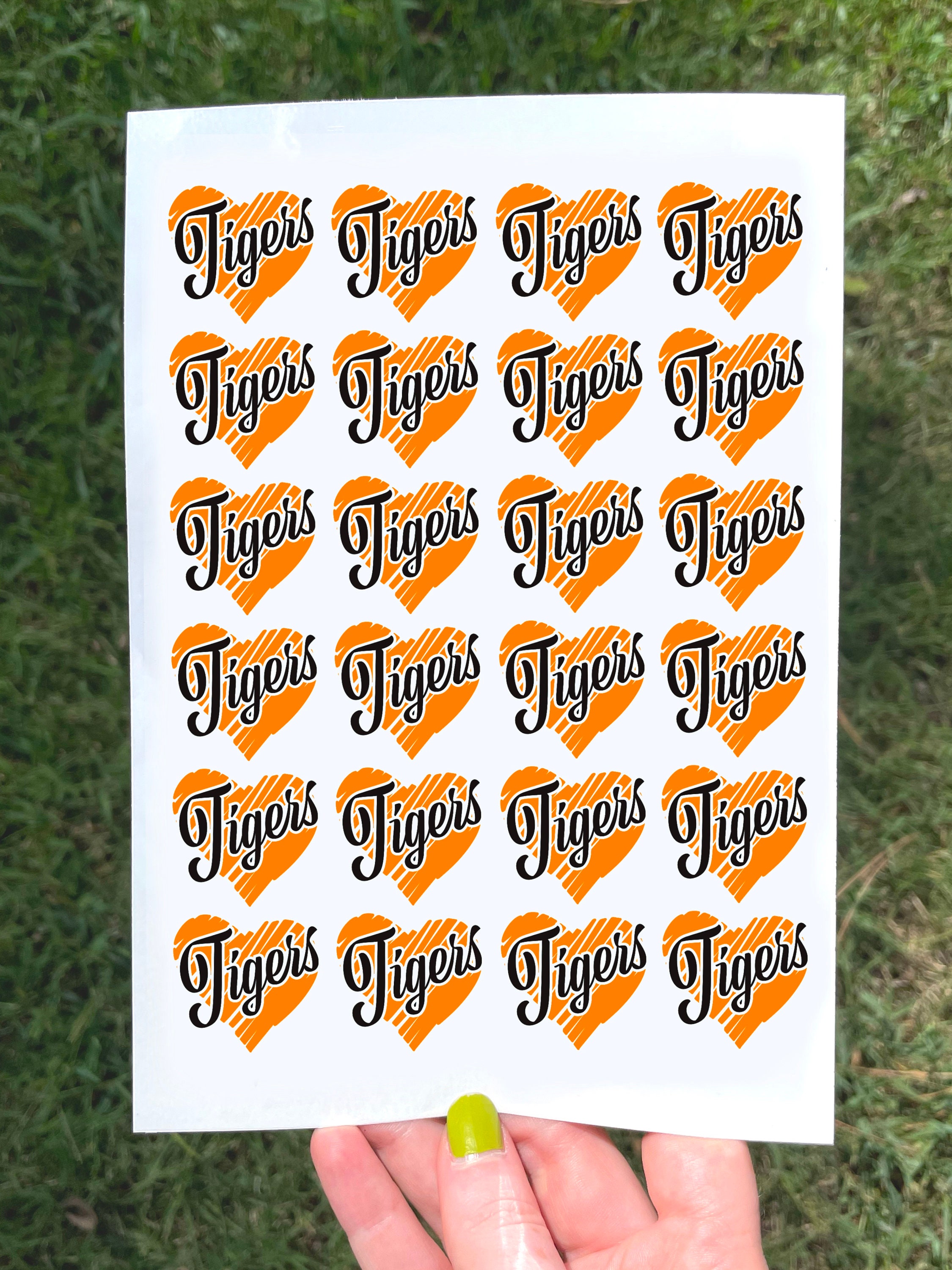 Tigers Heart Tattoos, Choose Your Colors, Spirit Tattoos, Cheer Tattoos ...