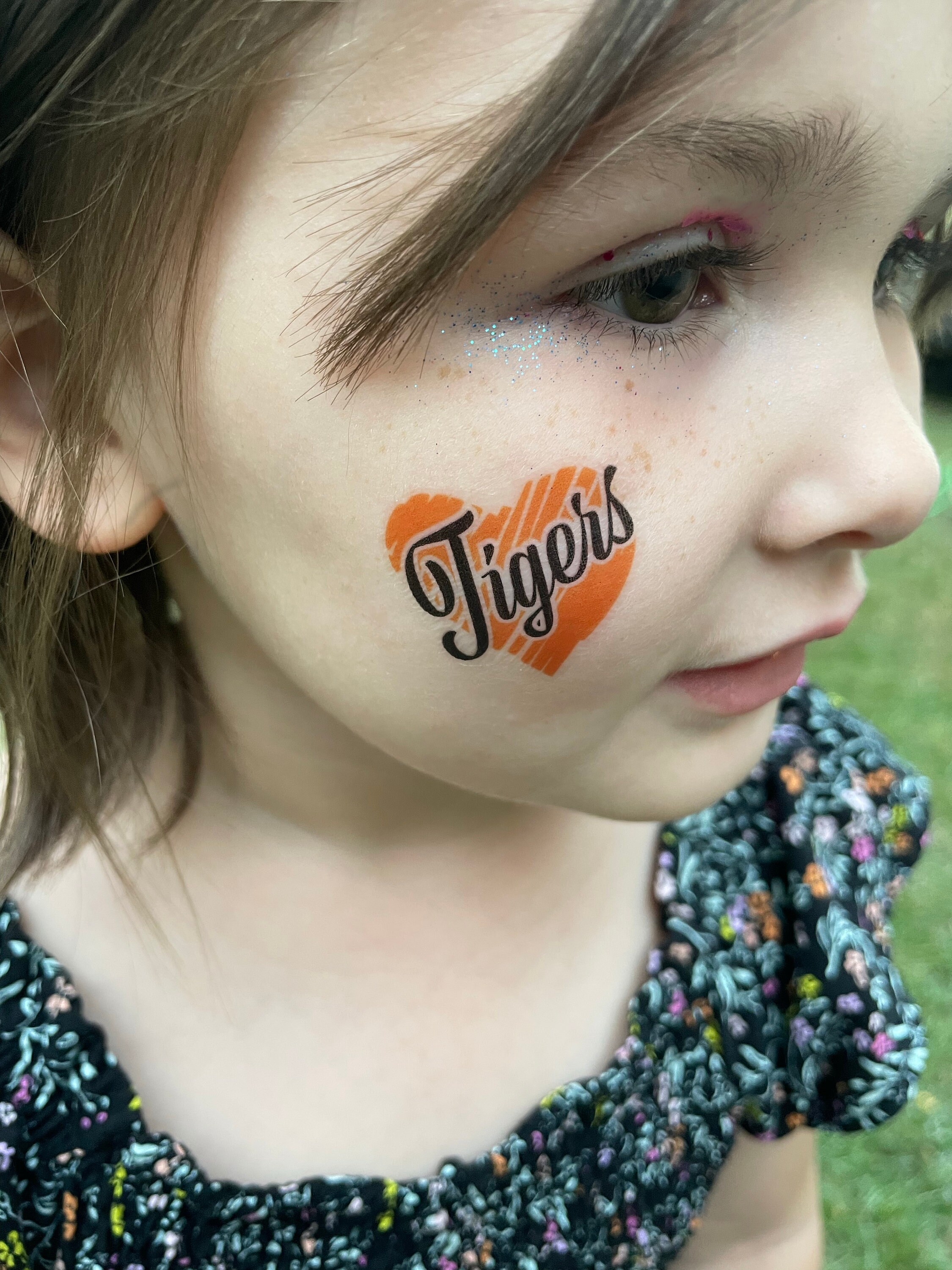 Tigers Heart Tattoos, Choose Your Colors, Spirit Tattoos, Cheer Tattoos ...