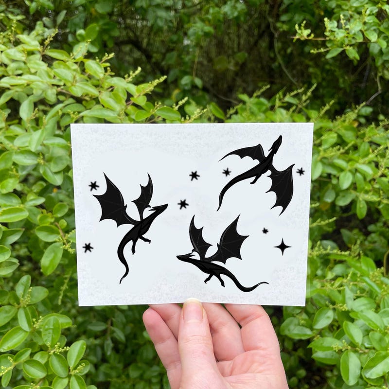 Fourth Wing Tattoo - Etsy