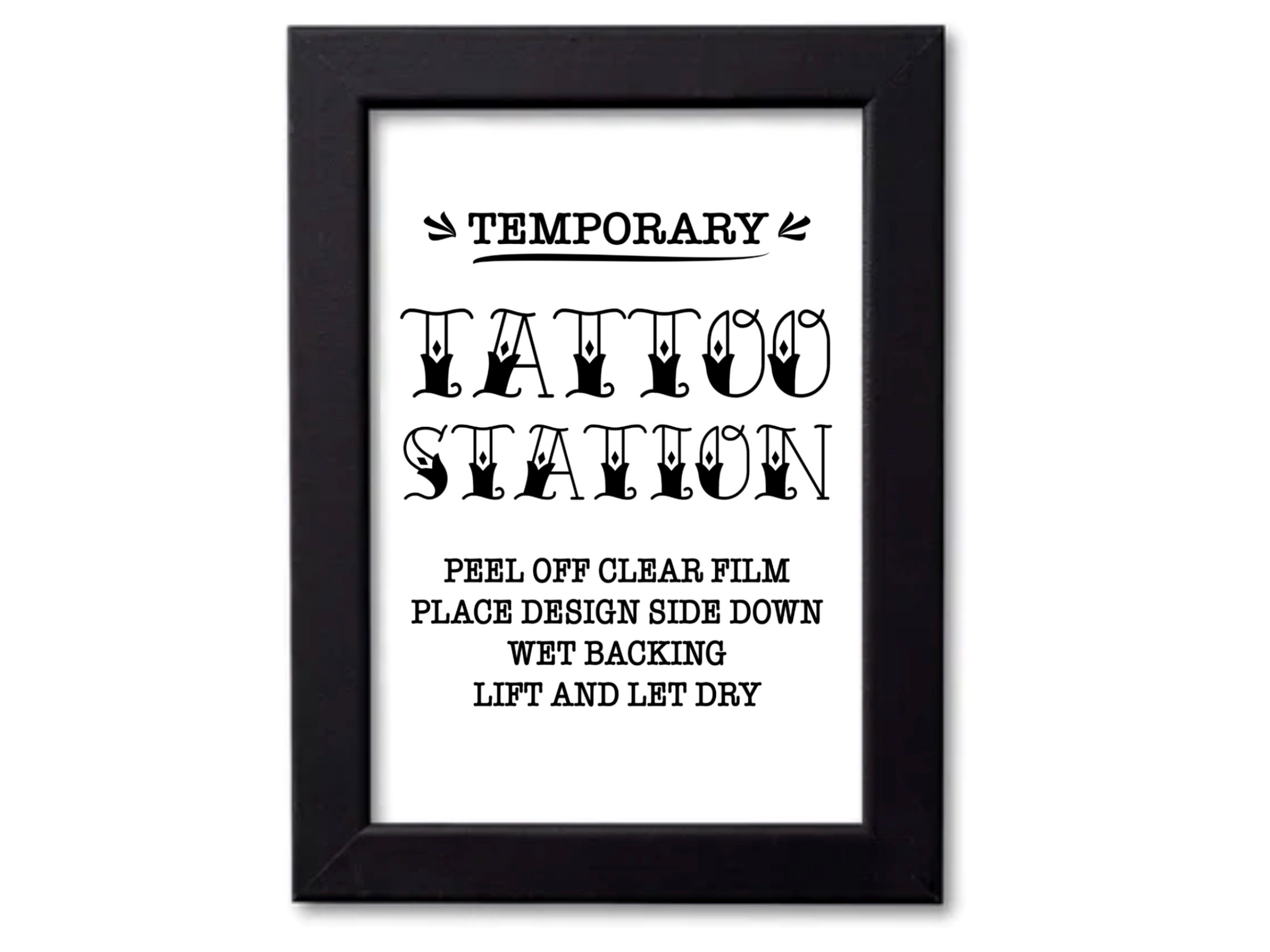 Halte Stand Tattoo