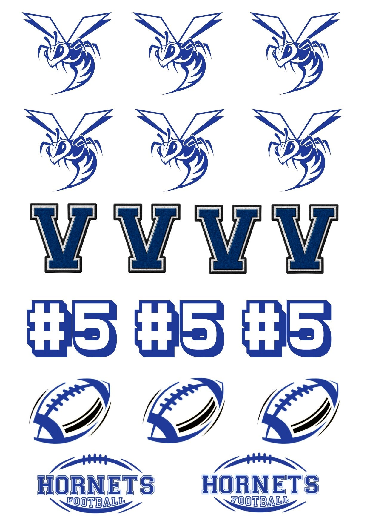 Custom School Spirit Tattoos Temporary Tatsyour Mascot Your - Etsy