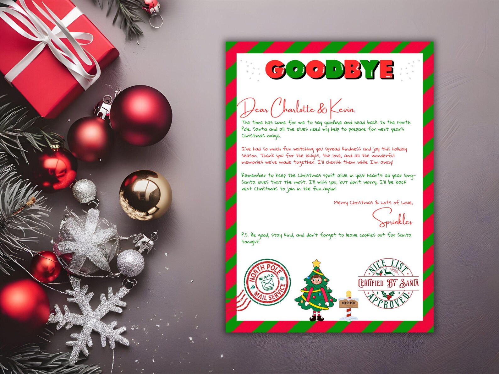 Editable Christmas Elf Arrival & Departure Letters | Elf Letters ...