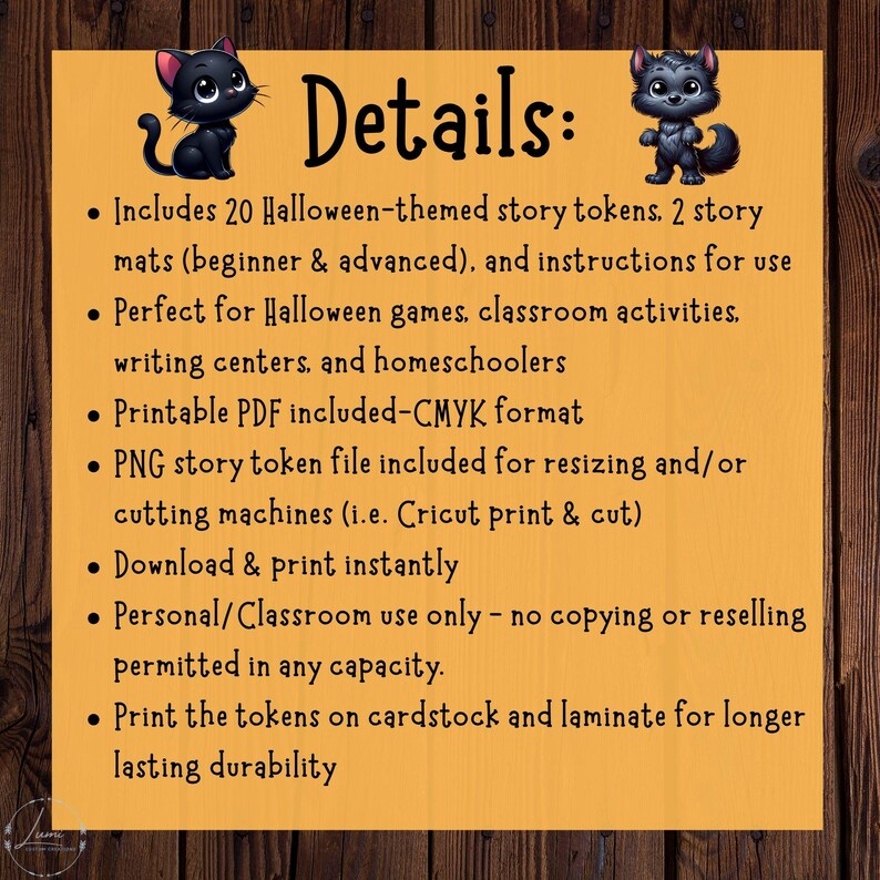 Halloween Writing Game Printable Activity, Printable Spooky Story ...