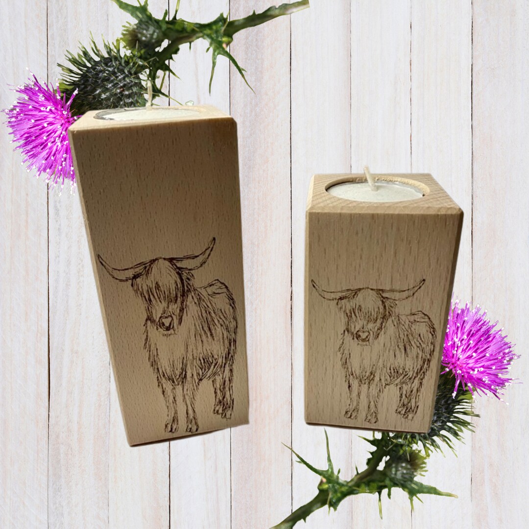Highland Cow Highland Cow Candle Scottish Highland Cow - Etsy UK