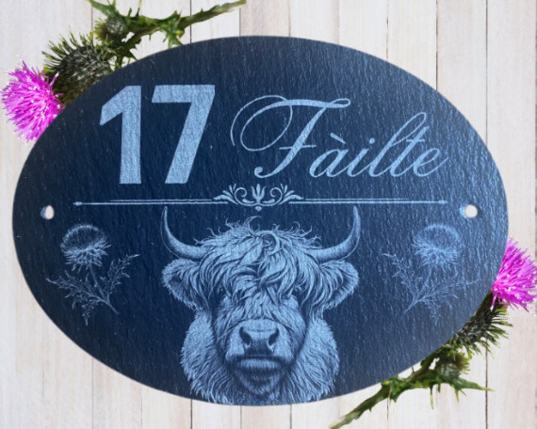 Slate Sign, Slate Door Sign, Welcome Sign, Front Door Sign, House ...