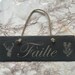 Slate Welcome Sign, Failte, Scottish Slate Sign, Slate House Sign ...