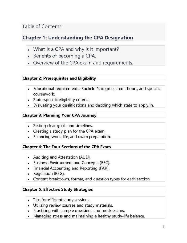 The Road Map to Becoming a CPA - Etsy