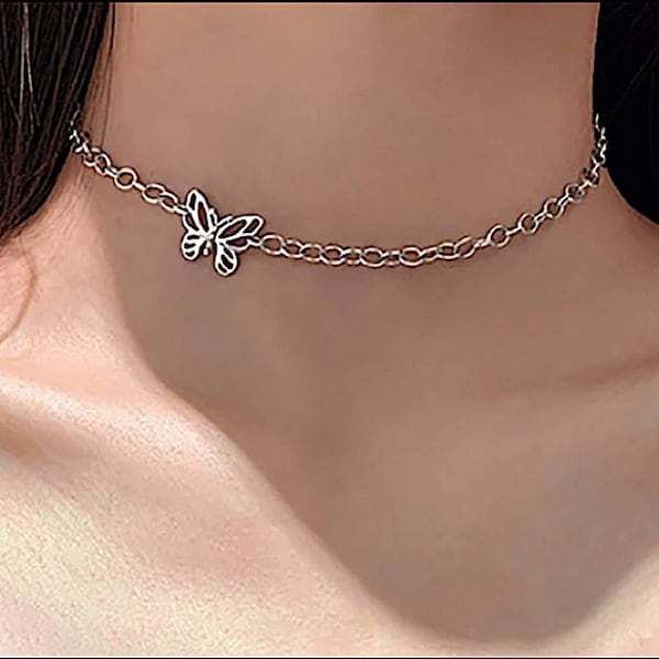 Butterfly Choker - Etsy