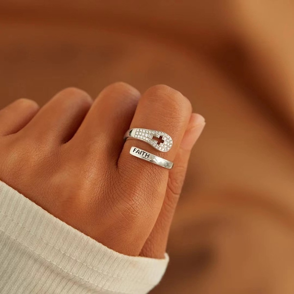 Faith Ring - Etsy