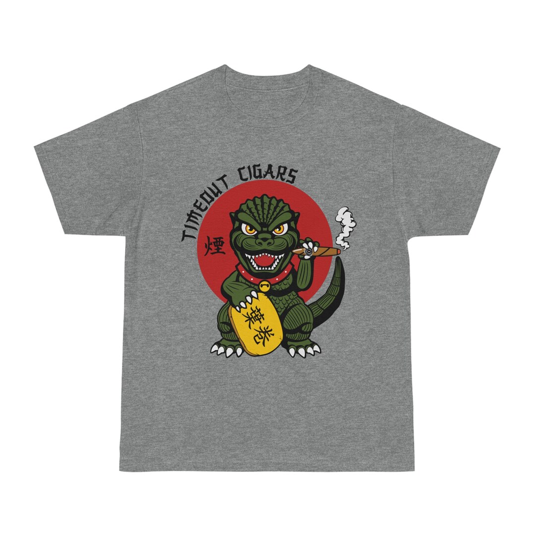 Timeout Cigars Godzilla Unisex Hammer™ T-shirt - Etsy