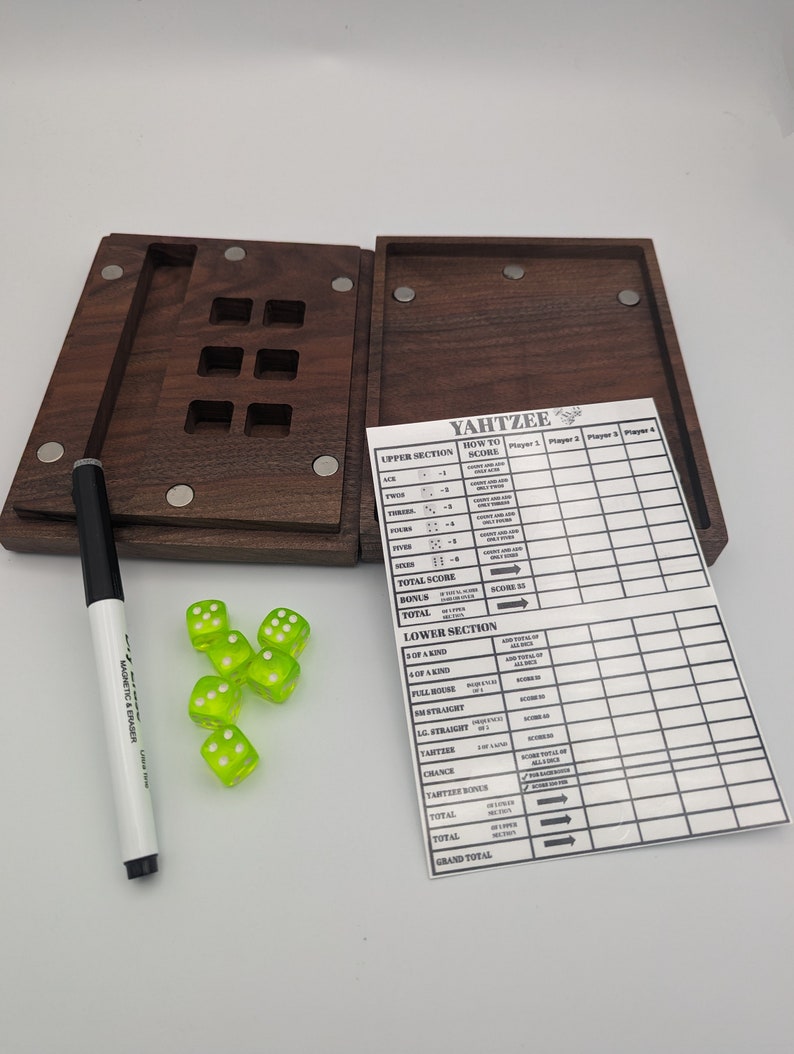CNC Files: Yahtzee / Ten Thousand Travel Dice Game Boxes - Etsy Canada