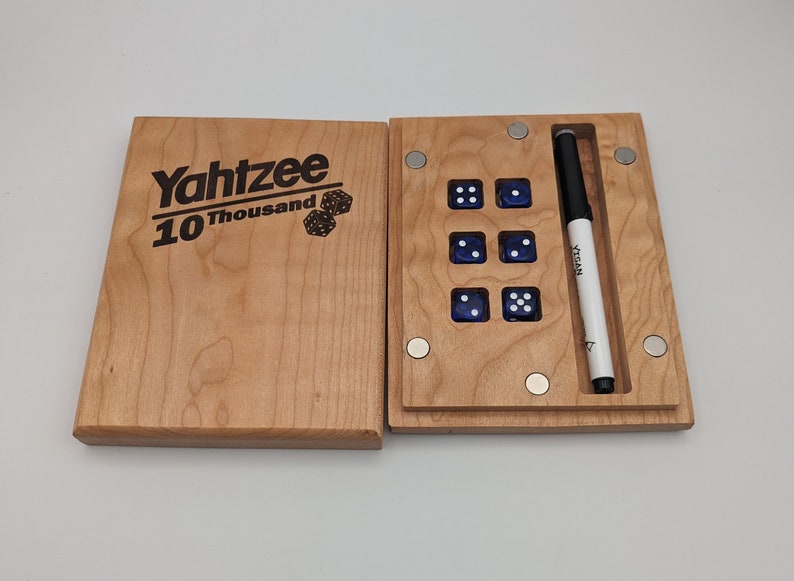 CNC Files: Yahtzee / Ten Thousand Travel Dice Game Boxes - Etsy Canada