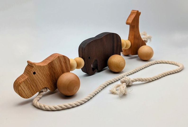 Pull Toy CNC Files: Ducks, Zoo Animals & Train - Etsy
