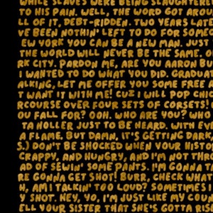 Hamilton - Handwritten Script Poster - Etsy