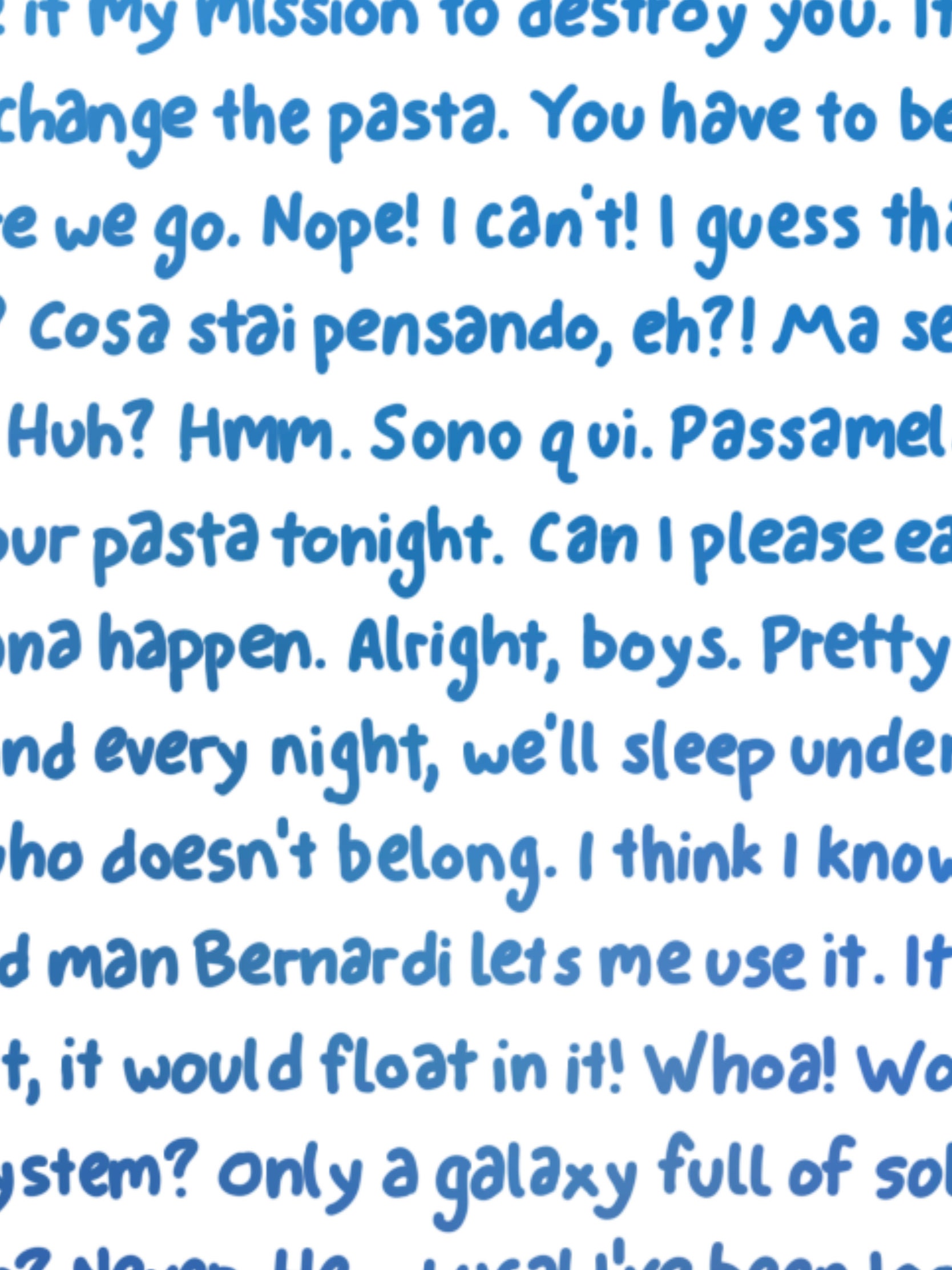 Pixars Luca - Handwritten Script Poster [English And Italian] Designed ...