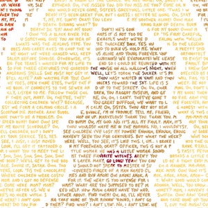 Hocus Pocus Handwritten Disney Movie Script Poster - Etsy