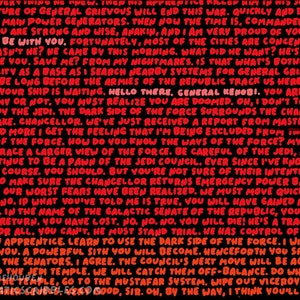 Revenge of the Sith - Handwritten Script Poster - Etsy