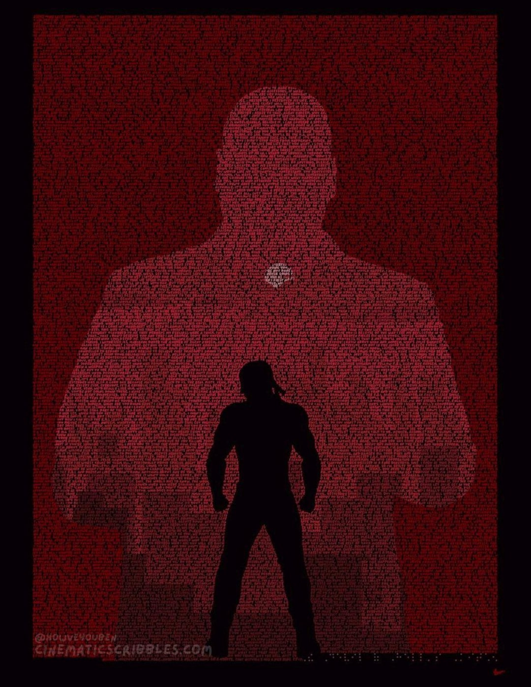 Daredevil (S3E12/13) - Handwritten Script Poster With Braille - Etsy