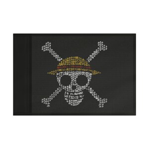 One Piece | ビンクスの酒 Binks’ Sake - Japanese Calligram Flag - Etsy