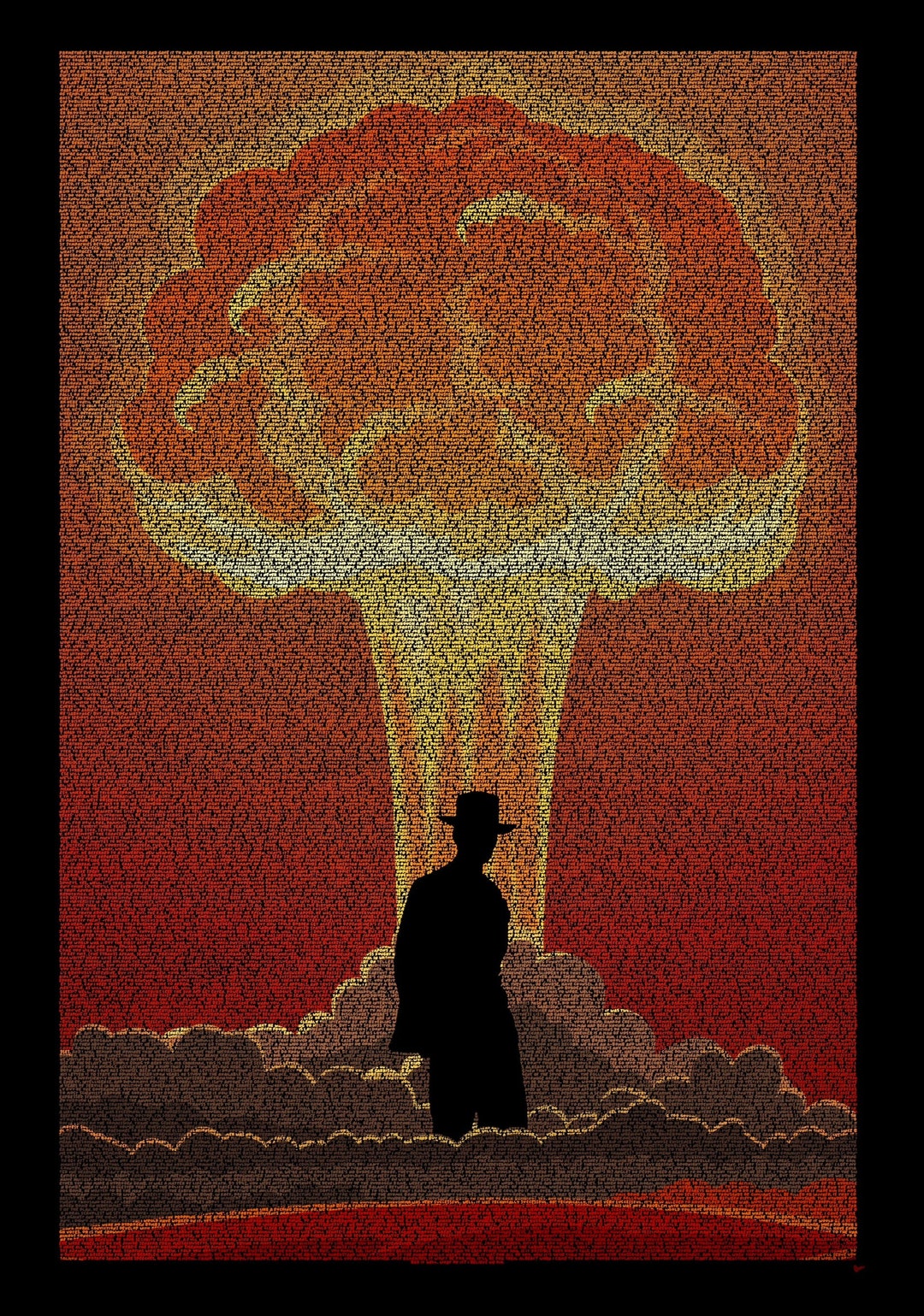 Oppenheimer - Handwritten Script Poster - Etsy