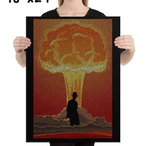 Oppenheimer - Handwritten Script Poster - Etsy