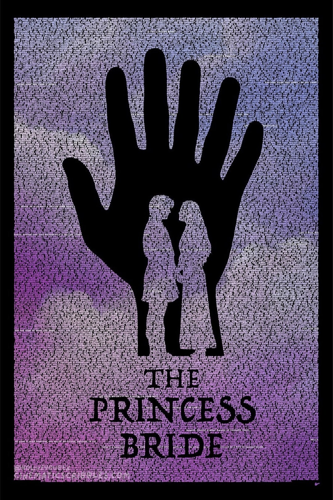 The Princess Bride - Handwritten Script Poster - Etsy