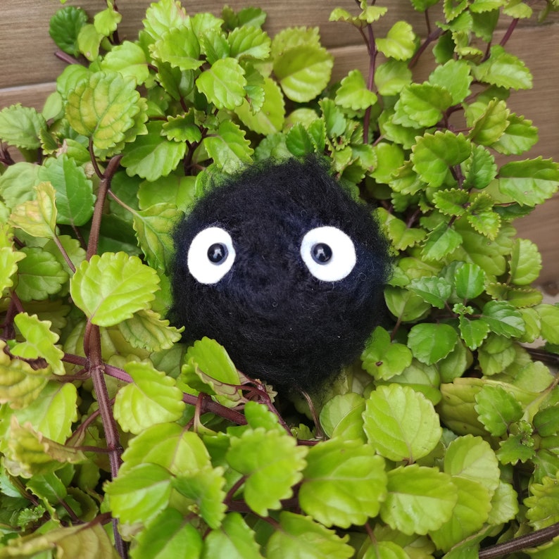 Studio Ghibli Totoro Sin Cara Calcifer Susuwatari Plush Crochet ...